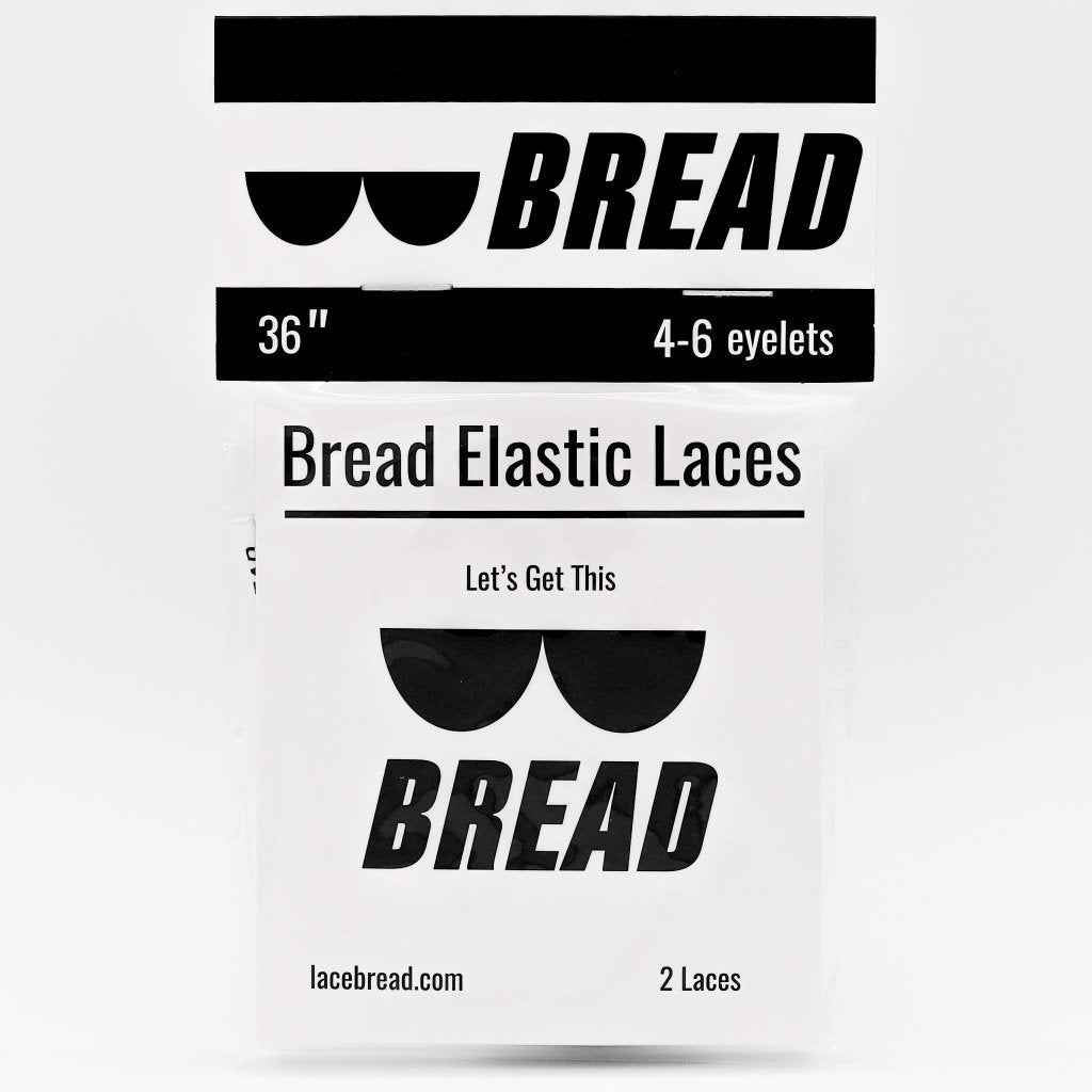 Elastic Shoe Laces for Fast Transitions - Bread Lace