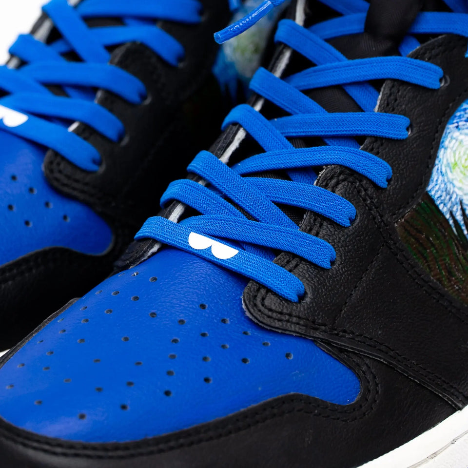 Sonic Blue BREAD Elastic Shoelaces - Cool, Stylish, Easy Fit – Bread