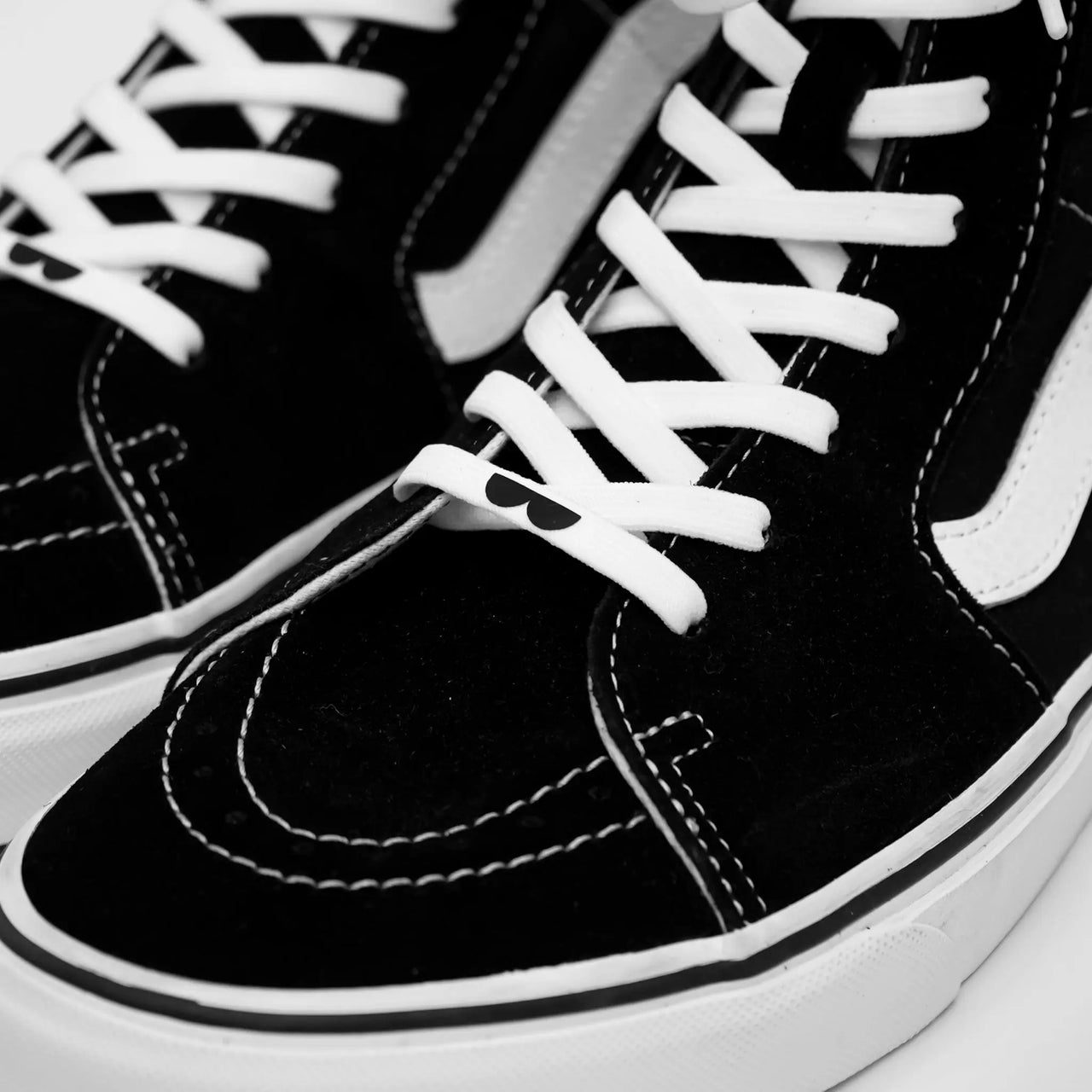 Cloud White Elastic Shoelaces - Clean, Stylish, Easy Fit – Bread