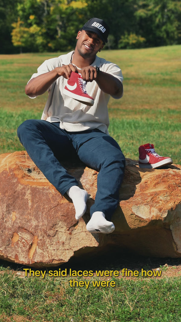 Elastic Shoe Laces for Fast Transitions - Bread Lace